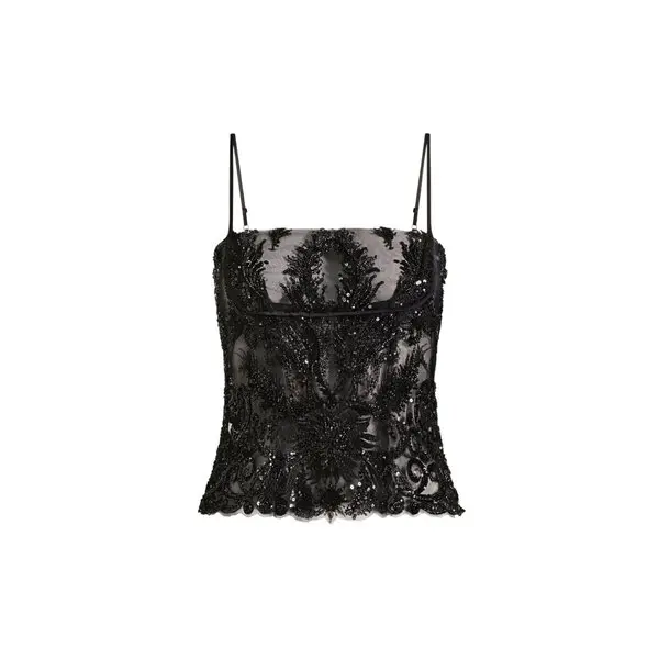SCARLETT GASQUE Bianca Top - Black