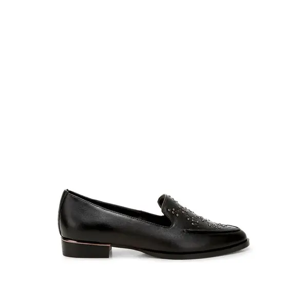 RAG & CO Gabassi Studded Genuine Leather Loafers In By