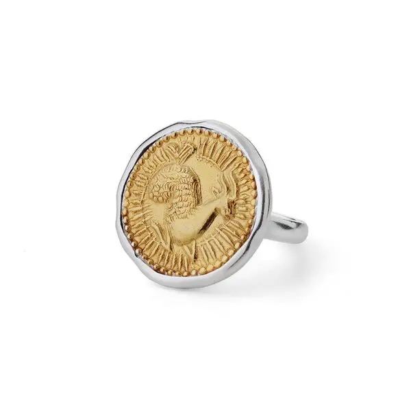 GODDESS CHARMS Capricorn Zodiac Ring