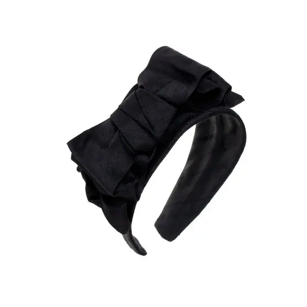SIBI HATS Catch Me Silk Bow Headband