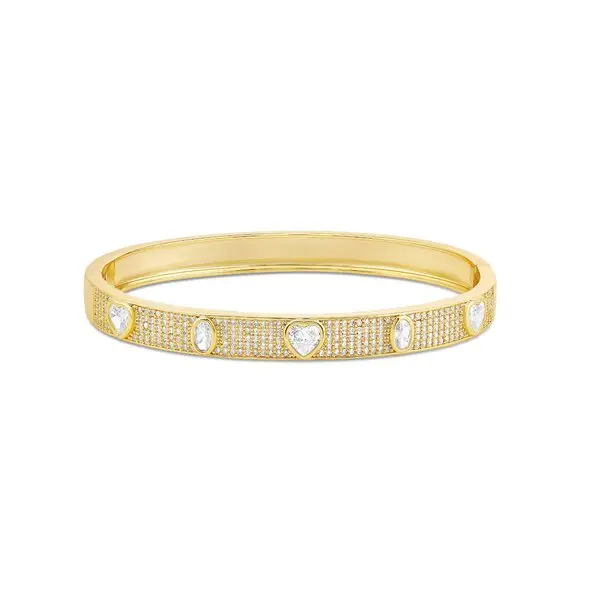 SHYMI Fancy Shape Bangle - Gold