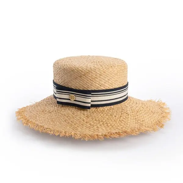 SIBI HATS Neutrals I Am Marina Handmade Raffia Straw Hat