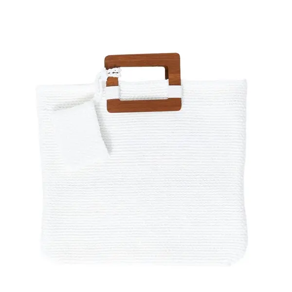 N'ONAT Patmos Crochet Bag - White