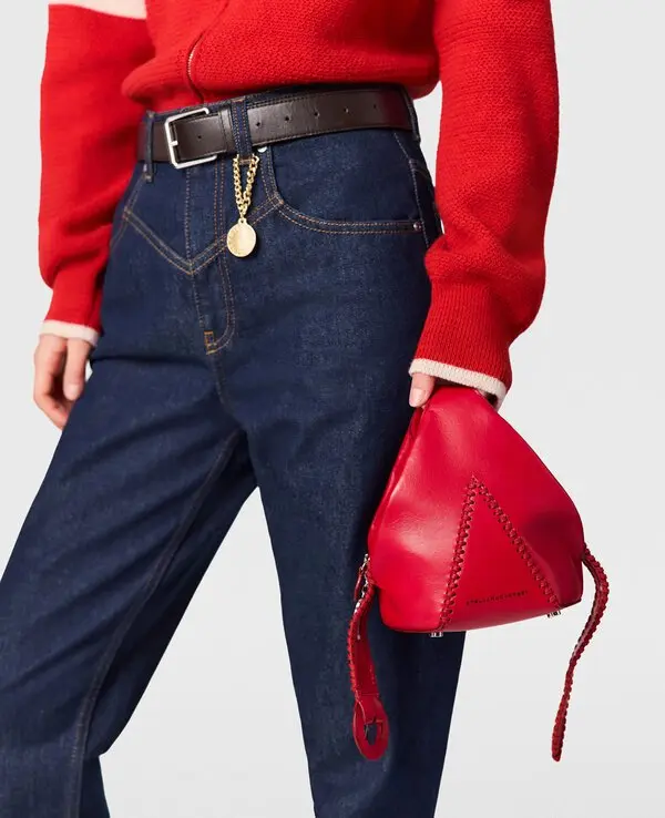 Stella McCartney Appaloosa Whipstitchtiny Bucket Bag