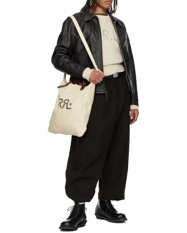 Ralph Lauren Zipped Leather Jacket