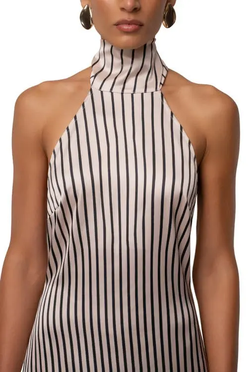 JLUXLABEL Gleam Striped Maxi Dress