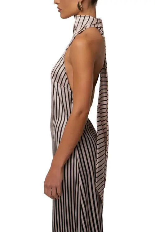 JLUXLABEL Gleam Striped Maxi Dress