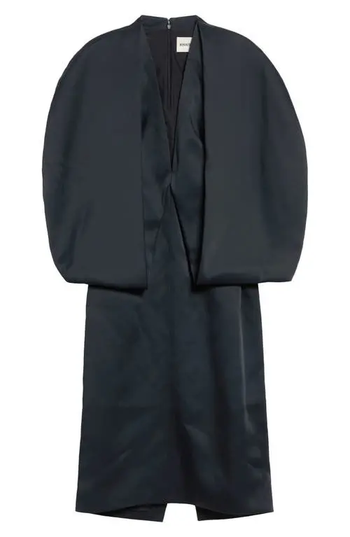 Khaite Dakota Bonded Crepe Satin Dress