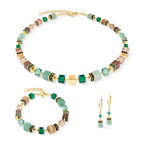 COEUR DE LION Geocube® Precious Statement Bracelet Emerald Garden