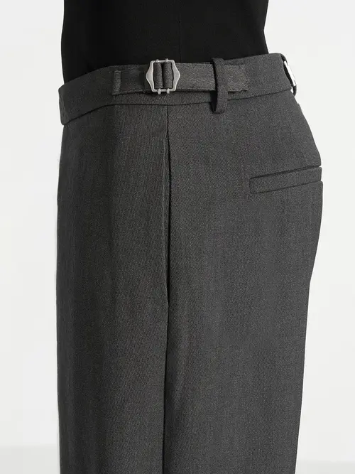 Manière De Voir Boris Tailored Button Cuff Trousers