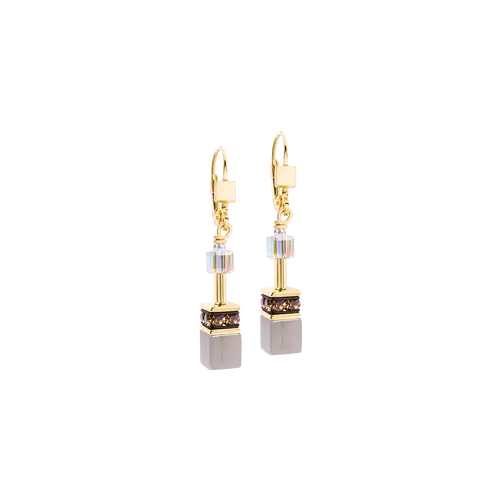 COEUR DE LION Geocube® Iconic Precious Earrings - Rustic Luxe
