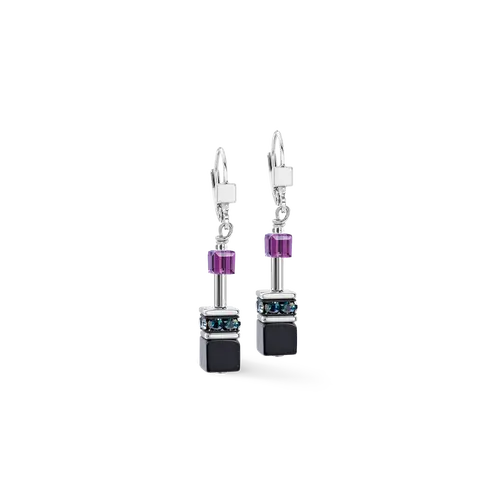 COEUR DE LION Geocube® Iconic Precious Earrings - Twilight