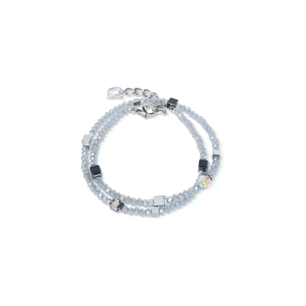 COEUR DE LION Joyful Colours Flex Bracelet - Grey-silver