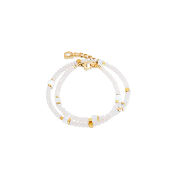 COEUR DE LION Joyful Colours Flex Bracelet - White-gold