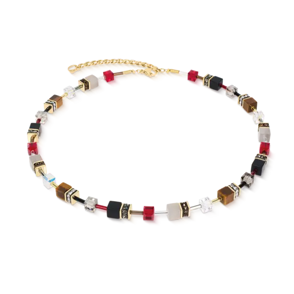 COEUR DE LION Geocube® Iconic Precious Necklace - Rustic Luxe