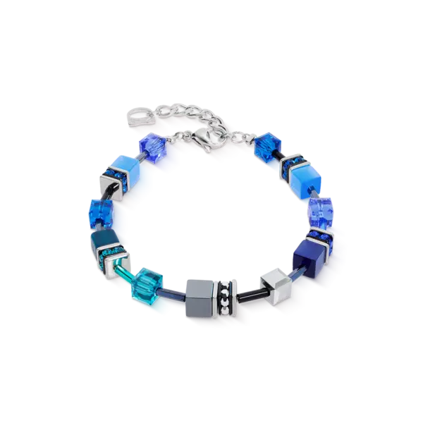 COEUR DE LION Geocube® Iconic Bracelet - Blue-teal