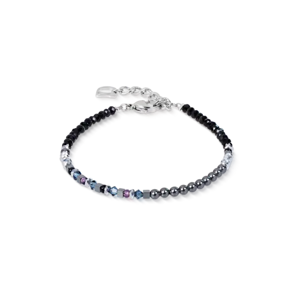COEUR DE LION Bracelet Fusion Offset Graphic - Grey-black