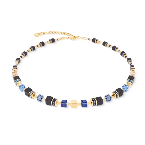 COEUR DE LION Geocube® Precious Classic Necklace - Midnight Blue