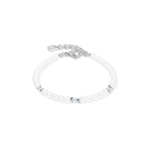 COEUR DE LION Bracelet Modern Icon - White-silver