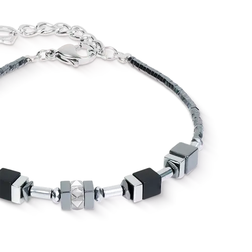 COEUR DE LION Cube Eclipse Bracelet Onyx