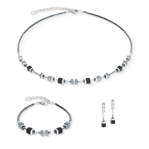 COEUR DE LION Cube Eclipse Bracelet Onyx