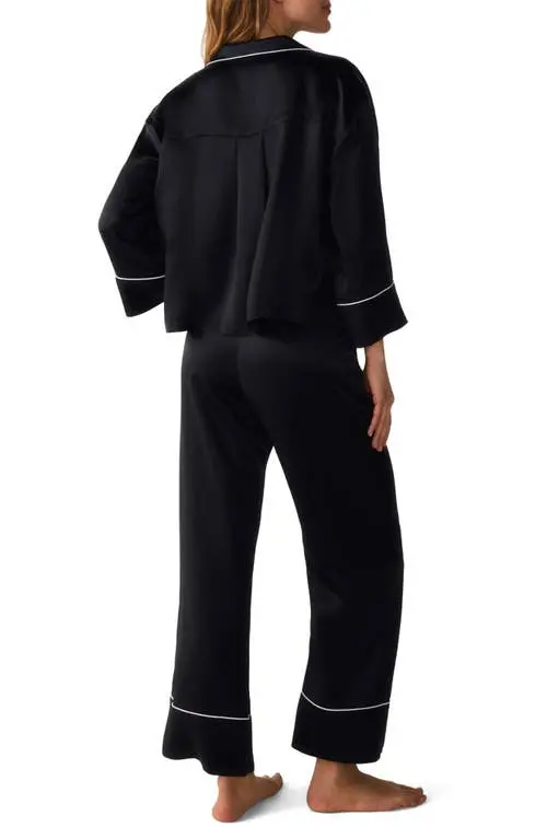 PETITE PLUME Celine Silk Pajama Set