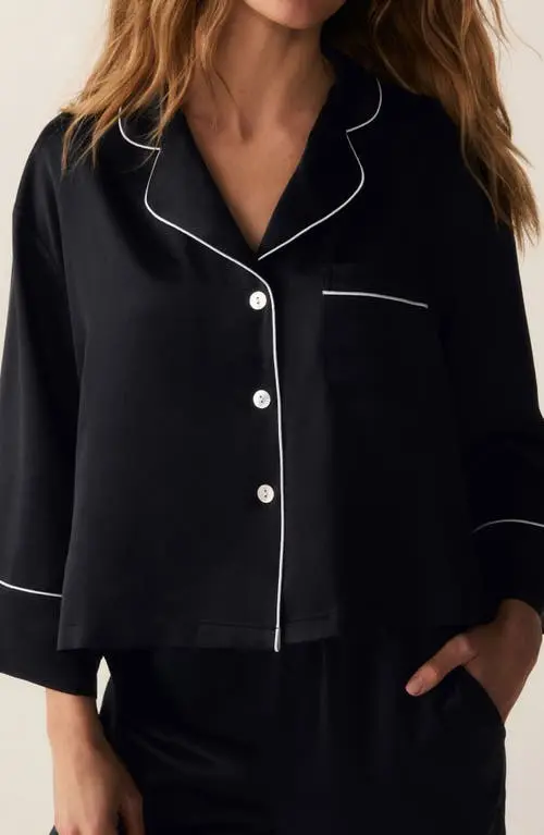 PETITE PLUME Celine Silk Pajama Set