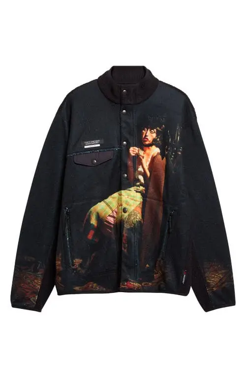 Undercover Cindy Sherman Graphic Fleece Blouson Jacket