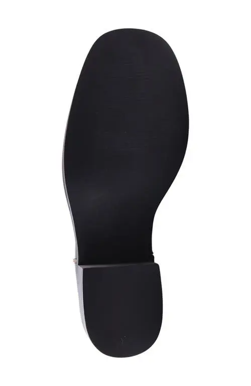 SHU SHOP Zadie Faux Leather Knee High Boot - Black
