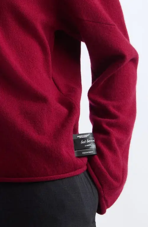 Undercover Wool & Cashmere Turtleneck Sweater