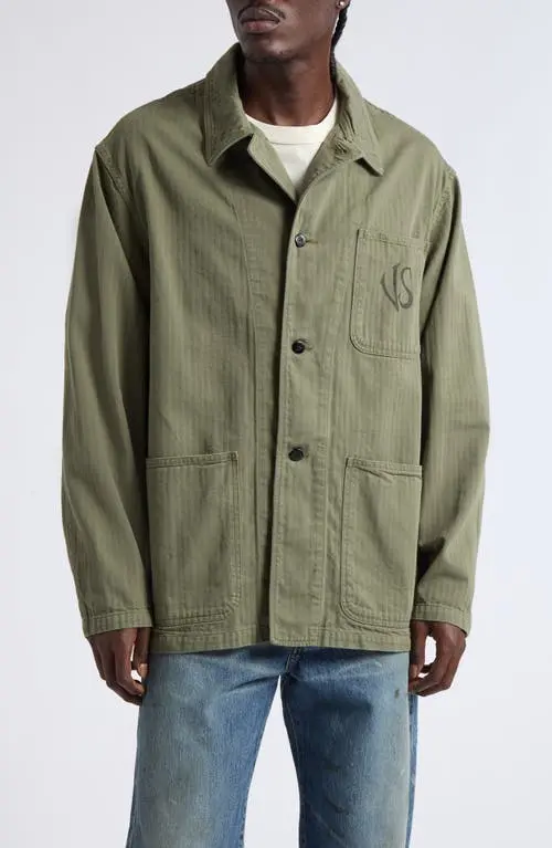 Visvim Baker Utility Jacket - Olive
