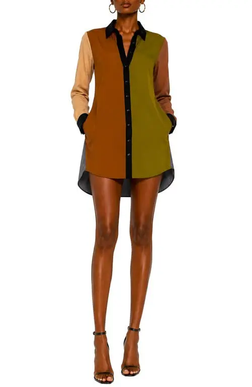 DAI MODA Multi Shirtdress