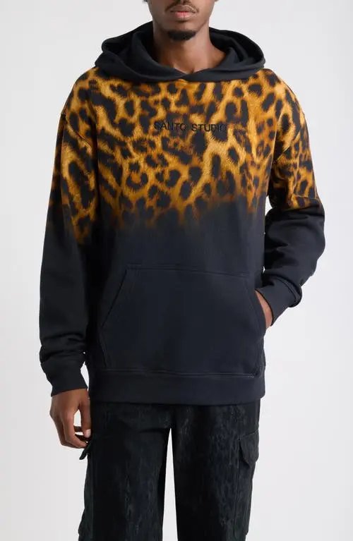 SANTO STUDIO Team Graphic Hoodie - Cheetah Fade