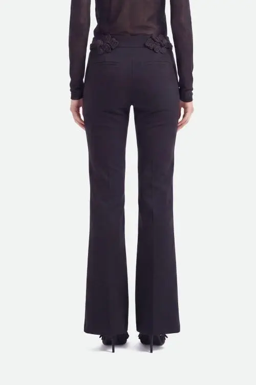 NOCTURNE Accessory Detail Flare Trousers
