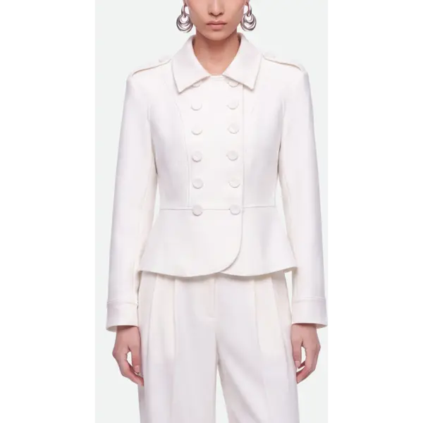 NOCTURNE Double Breasted Epaulette Jacket