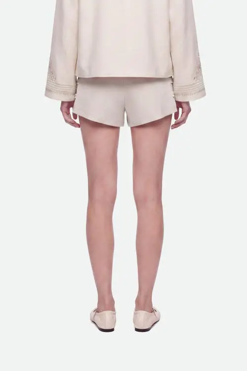 NOCTURNE Button Accessory Mini Skort