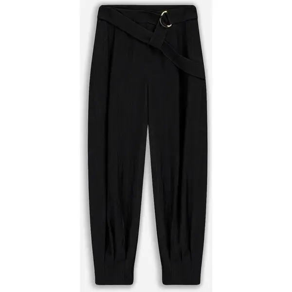 NOCTURNE Belted Harem Trousers