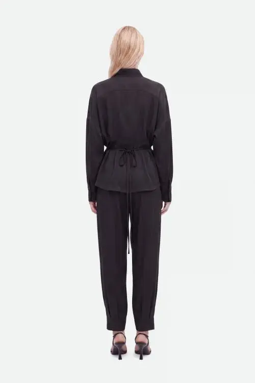 NOCTURNE Belted Harem Trousers