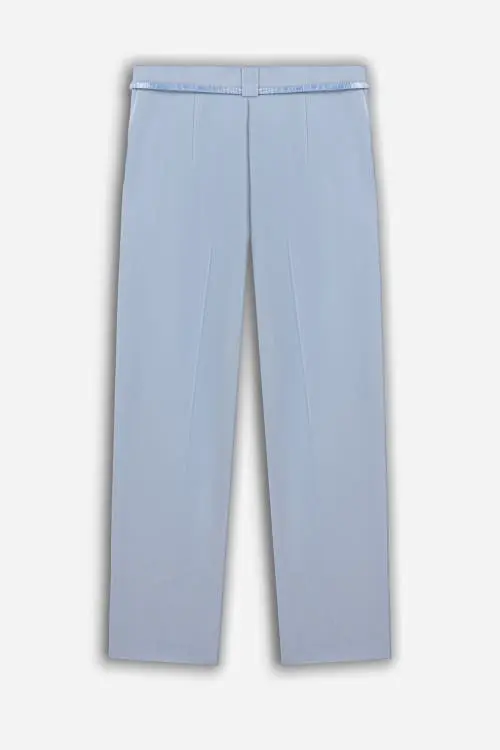 NOCTURNE Belt Detail Double Pleat Trousers