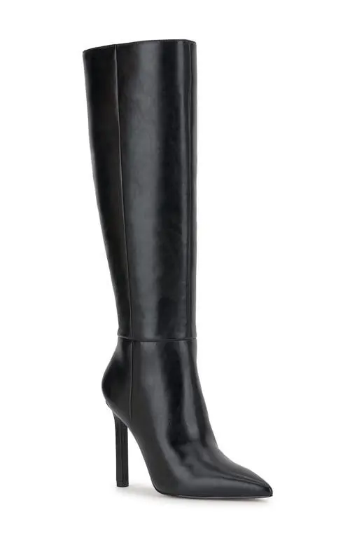 Jessica Simpson Dilea Faux Leather Knee High Boot - Black