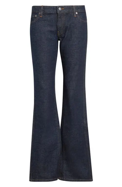 Khaite Conforti Low Rise Wide Leg Jeans