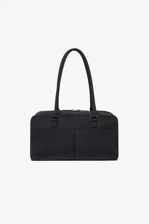 TIBA + MARL Riley Compact East-west Changing Bag Woven - Black