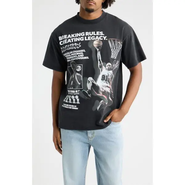 ID SUPPLY CO Rodman Creating Legacy Graphic T-shirt