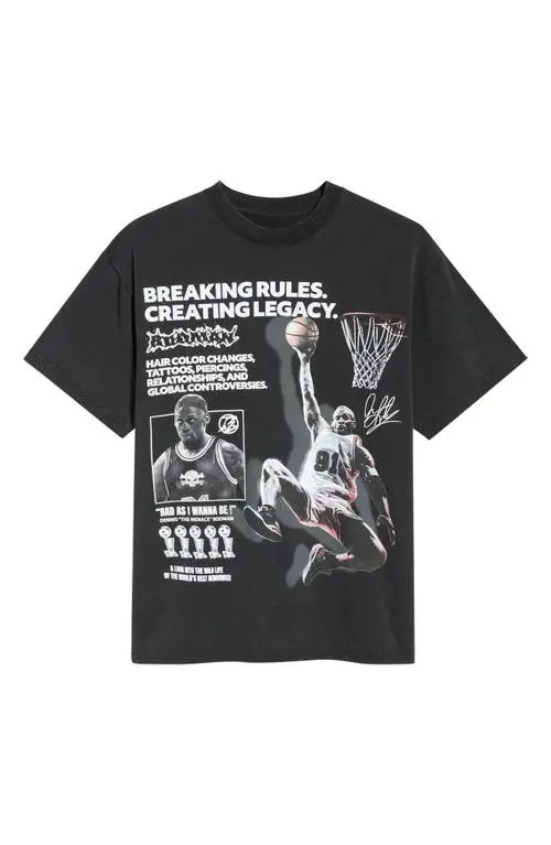 ID SUPPLY CO Rodman Creating Legacy Graphic T-shirt