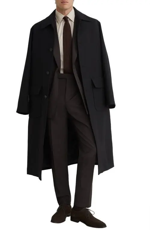 REISS Dream Tailored Fit Wool Blend Trousers