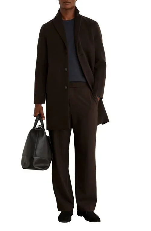 REISS Knight Wool Blend Epsom Coat
