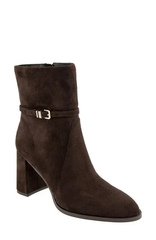 Bcbgmaxazria Wymer Block Heel Bootie - Dark Brown