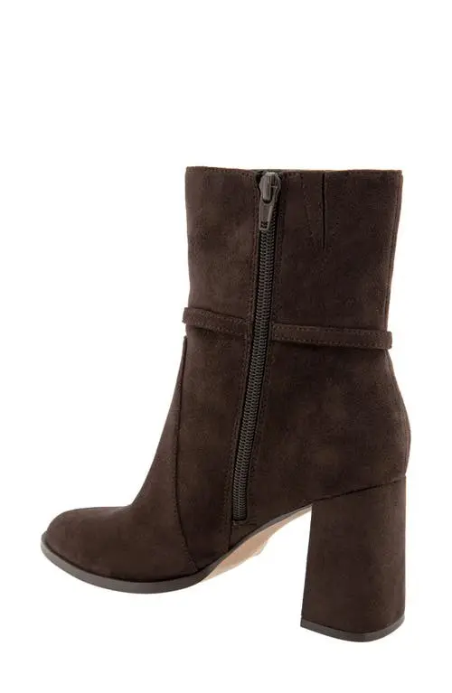 Bcbgmaxazria Wymer Block Heel Bootie - Dark Brown