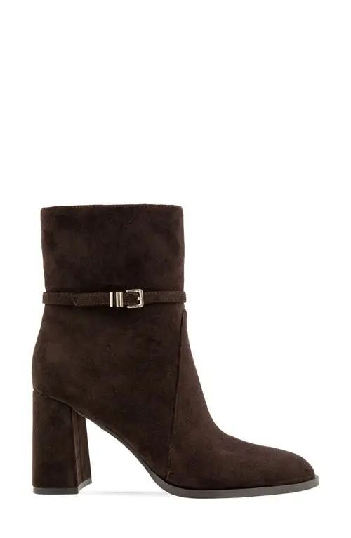 Bcbgmaxazria Wymer Block Heel Bootie - Dark Brown