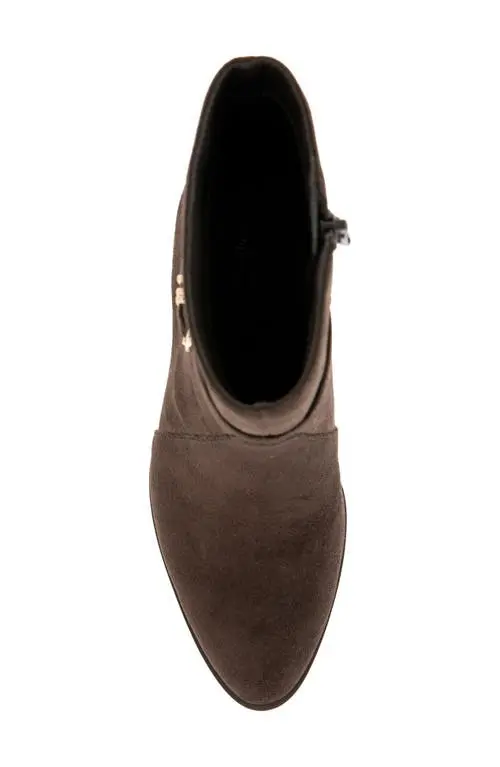 Bcbgmaxazria Wymer Block Heel Bootie - Dark Brown